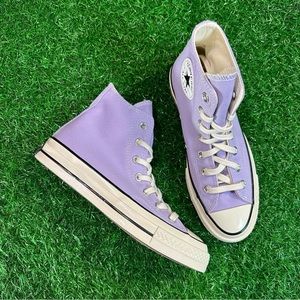 Converse | Shoes | Converse All Star Chuck Taylor Chuck 7 Hi Purple ...